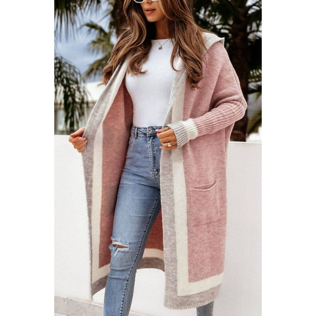 Addison Longline Cardigan (Pink) – Sunday Sparks Clothing Co.
