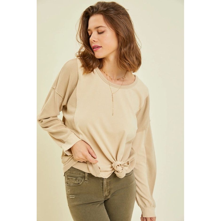 Erin Thermal Top (PLUS) – Sunday Sparks Clothing Co.